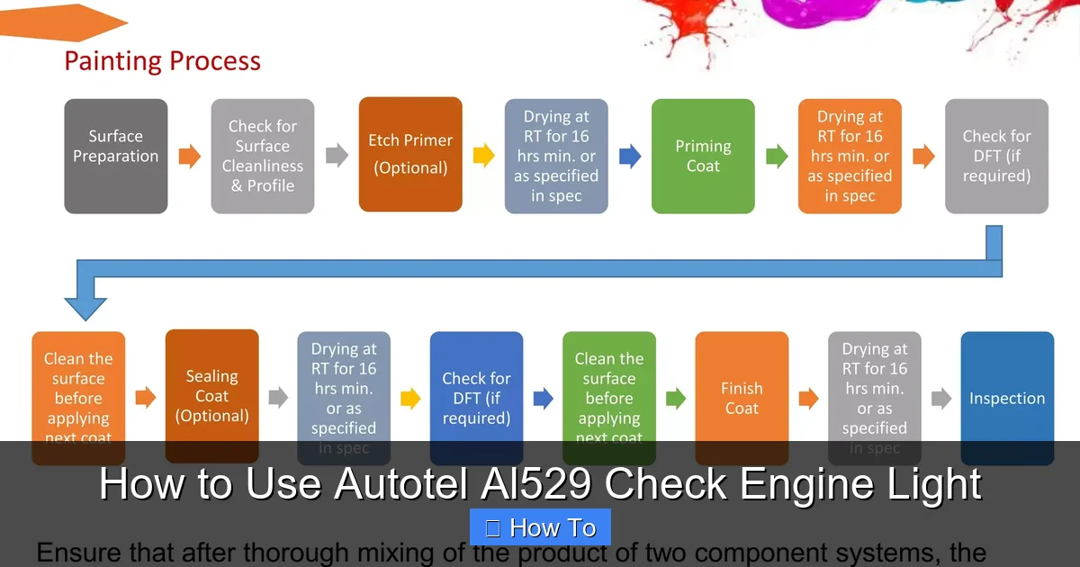 How to Use Autotel Al529 Check Engine Light - enginelightfixers.com