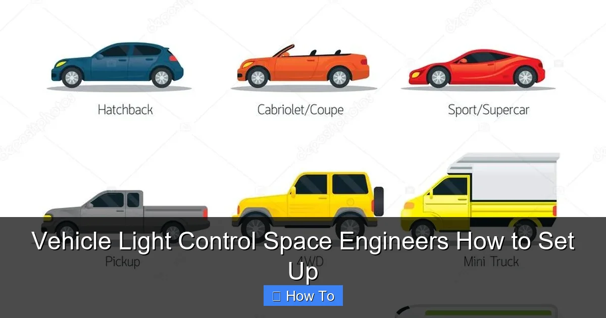 Vehicle Light Control Space Engineers How to Set Up - enginelightfixers.com